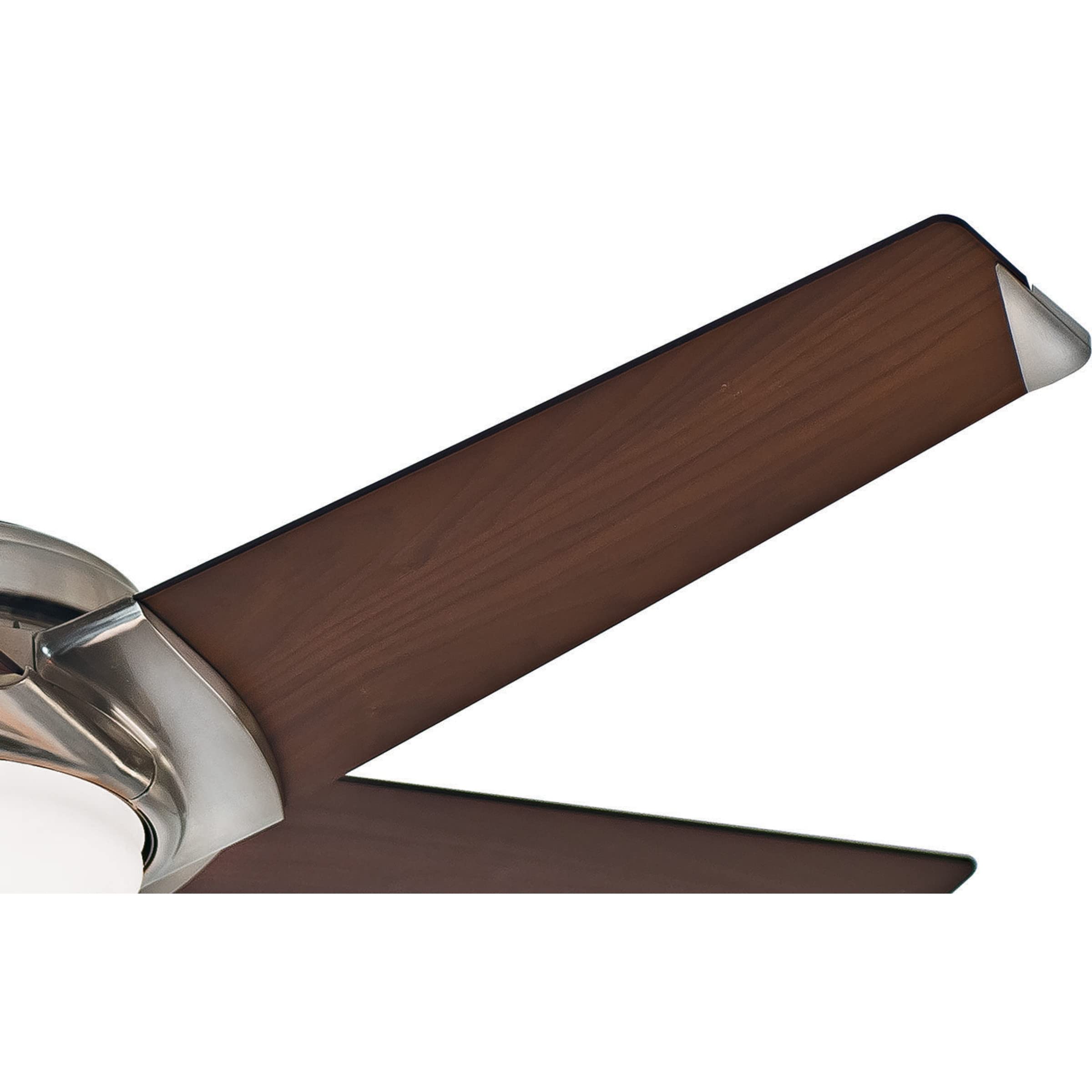 Hunter Fan Company 59164 Casablanca Stealth Indoor Ceiling Fan with LED Light and Remote Control Brushed Nickle, 54-inch