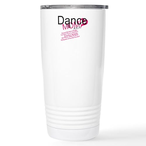 CafePress Dance Mom AKA Stainless Steel Travel Mug 20 oz. Insulated Stainless Steel Coffee Tumbler
