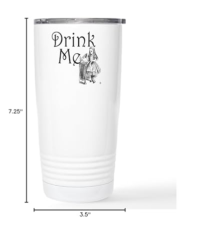 CafePress Drink Me Stainless Steel Travel Mug 20 oz. Insulated Stainless Steel Coffee Tumbler