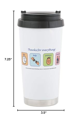 CafePress Stainless Steel Travel Mug 20 oz. Insulated Stainless Steel Coffee Tumbler