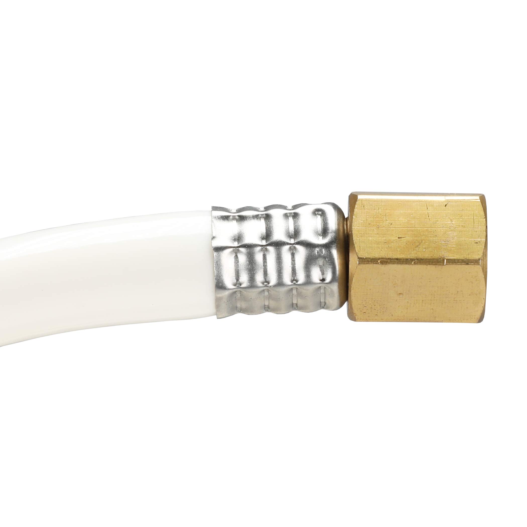 DANCO Complete Installation Kit for Vinyl Faucet Spray Hose & Assembly, White, 4-Feet, 1-Set (16560)