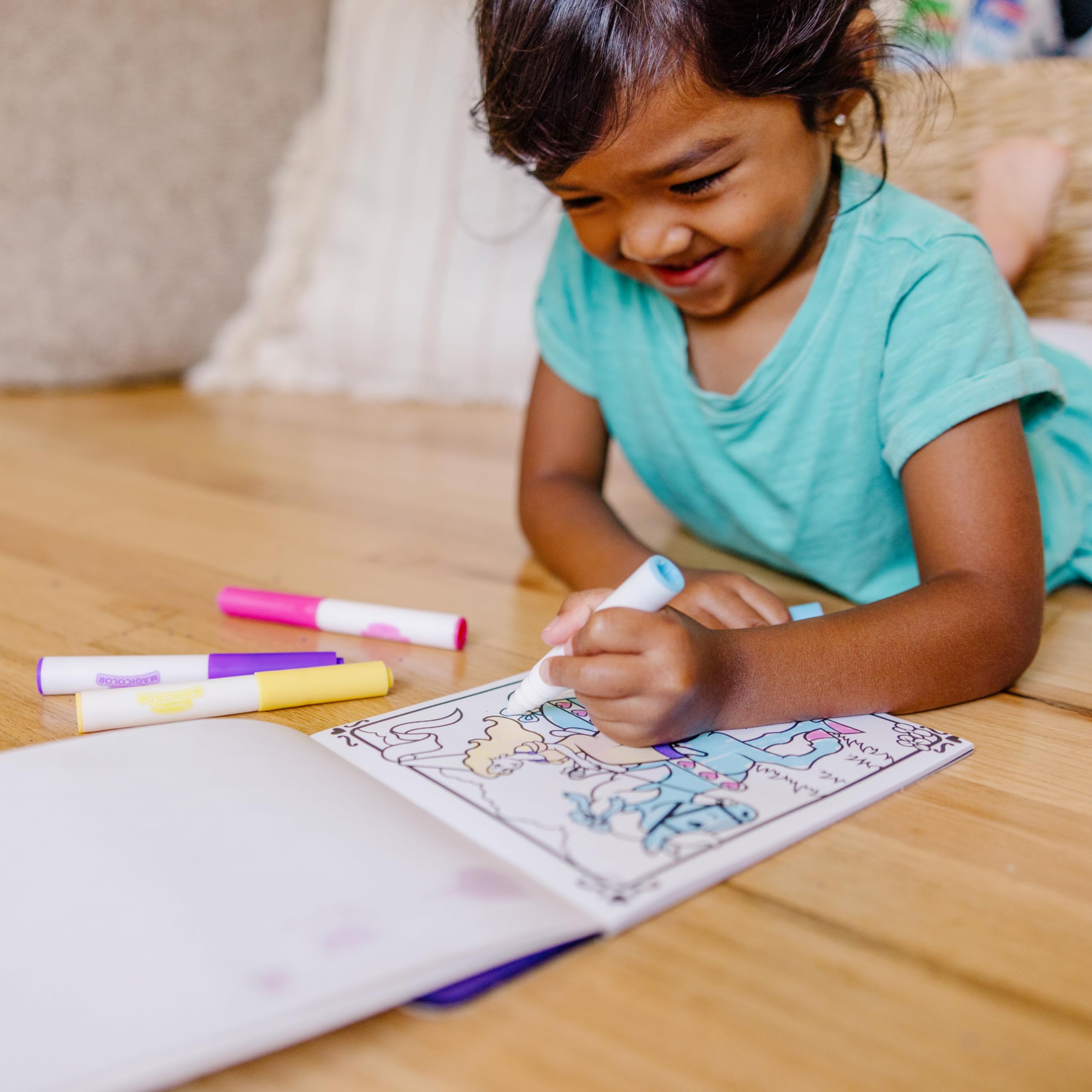 Melissa & Doug On the Go Magicolor Coloring Pad - Princess (18 Pages)