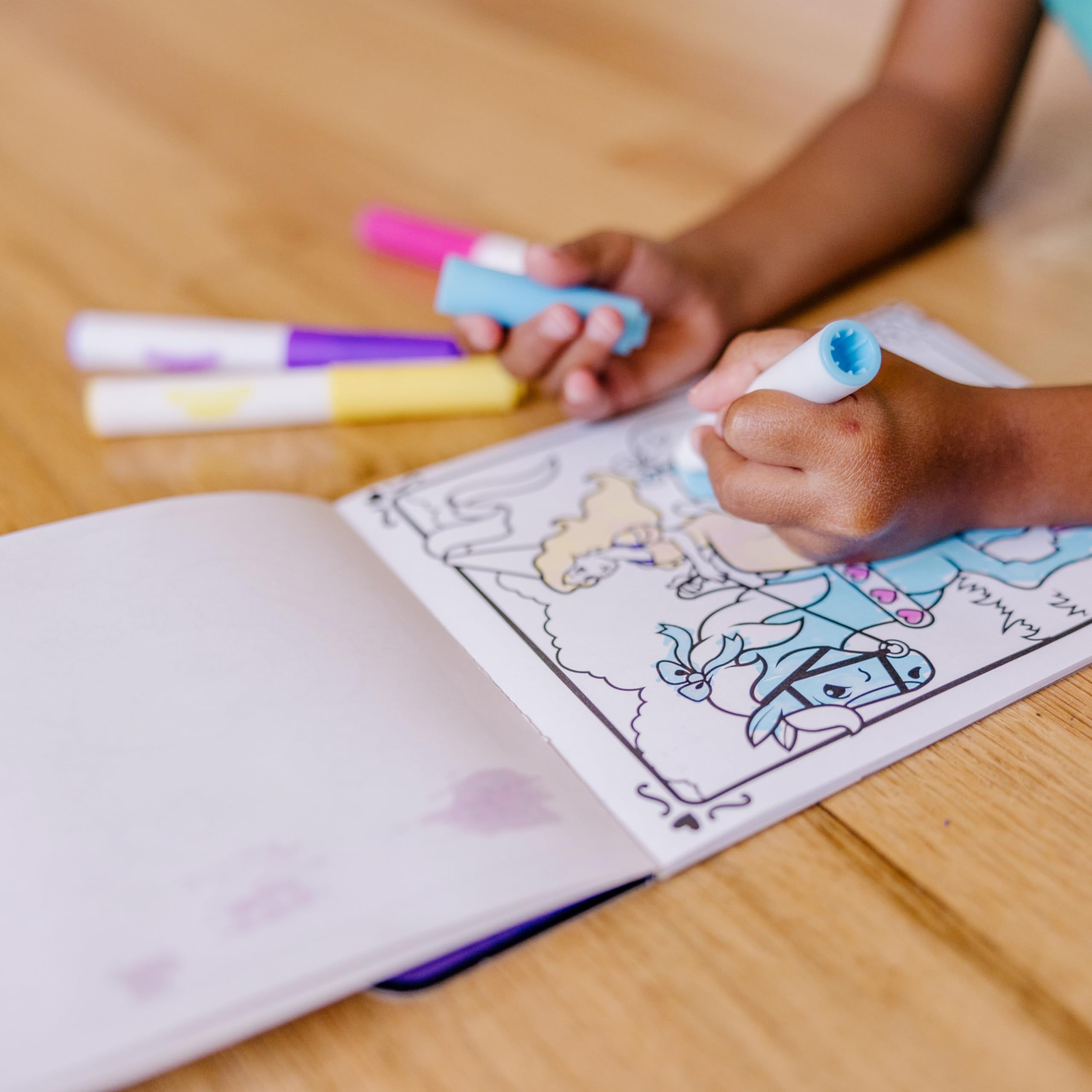 Melissa & Doug On the Go Magicolor Coloring Pad - Princess (18 Pages)