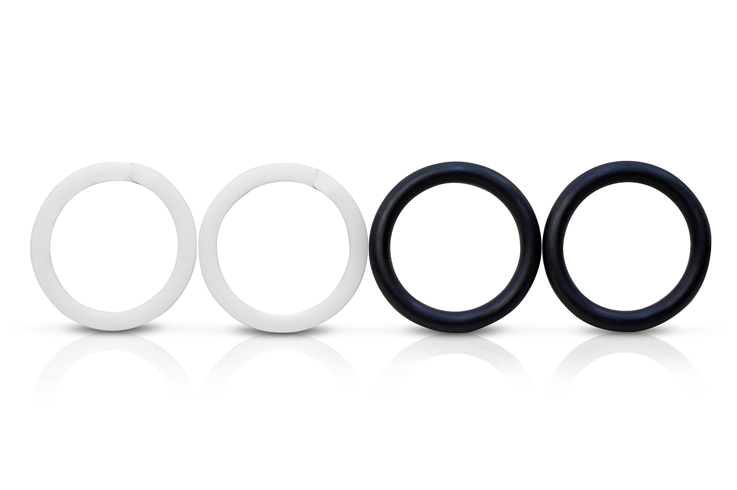 Coxreels 1935-SEALKIT Nitrile Replacement Swivel Seal O-Ring Kit,Black/White 3/8" Size
