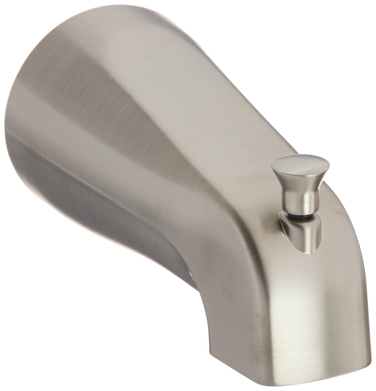 Moen Commercial Classic Brushed Nickel Diverter Tub Spout, 15856CBN