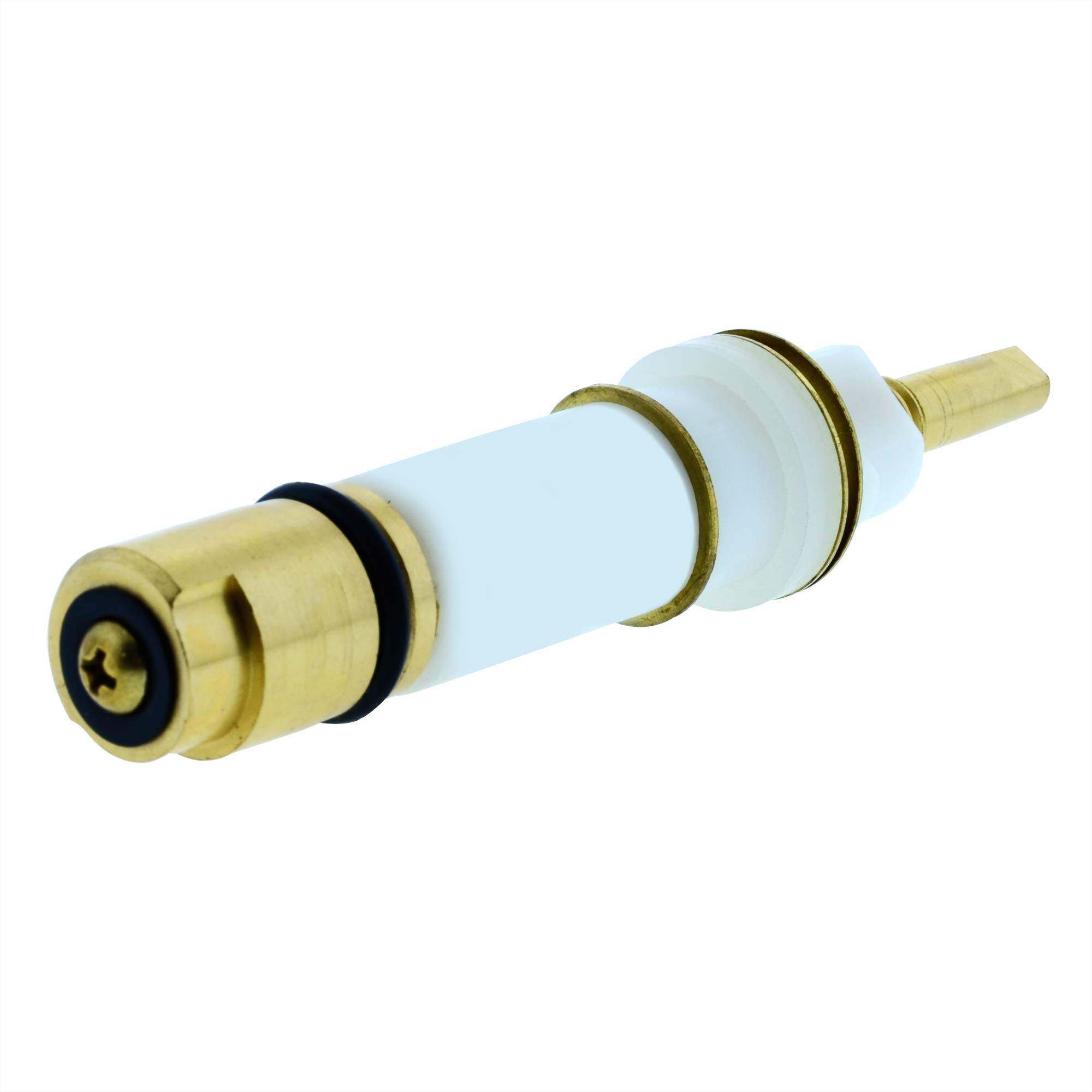 Avalon Mixet Shower Cartridge for Single Tub and Shower Handles, Brass Faucet Stem and Chrome Retainer Nut