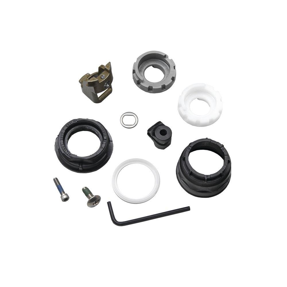 Moen 567000 Monticello Adapter Kit, For Use With Single-Handle Kitchen Faucets, No Size, Black