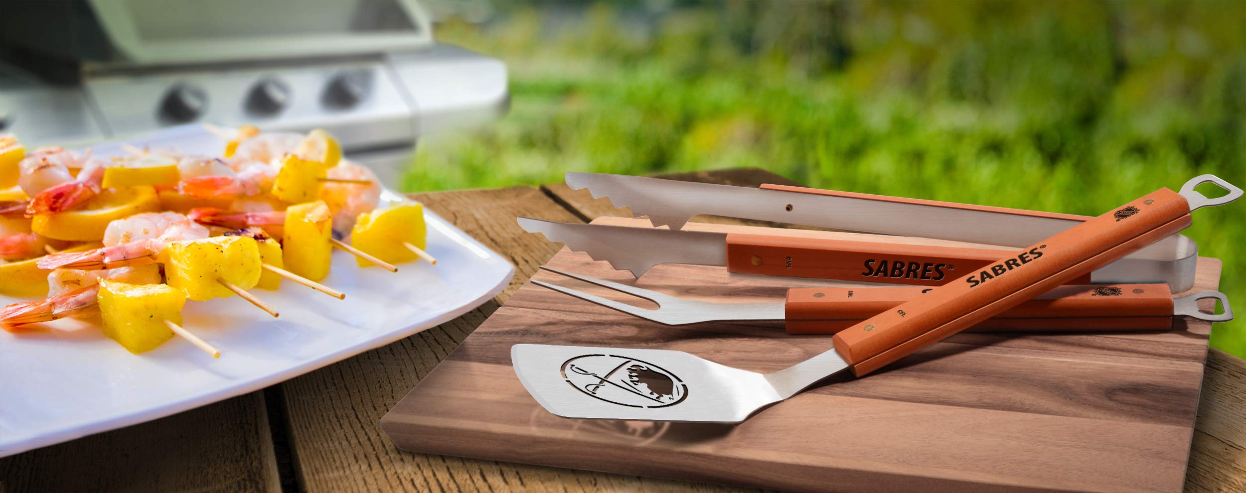 YouTheFan NHL Buffalo Sabres Classic Series 3-Piece BBQ Set