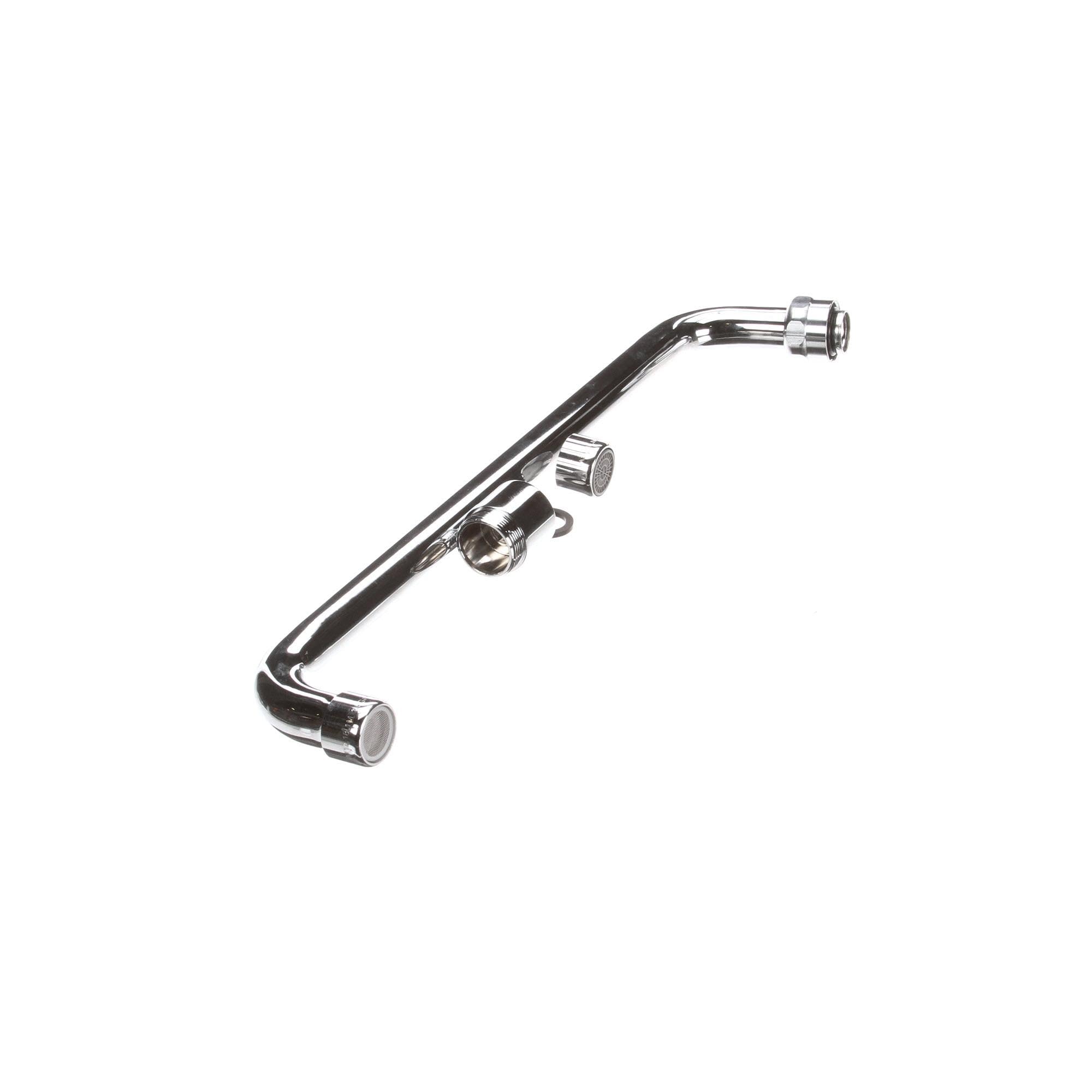 Krowne Royal Series 21-424L 14" Heavy-Duty Standard Swing Spout Faucet with Double O-Ring Replacement Accessory for Commercial Kitchen Sink Restaurant Food Preparation | 1.8 GPM Aerator | Chrome