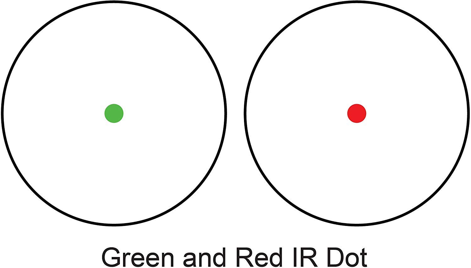 Barska AC12144 1x30 Compact 7" Red/Green Dot Sight with Mount