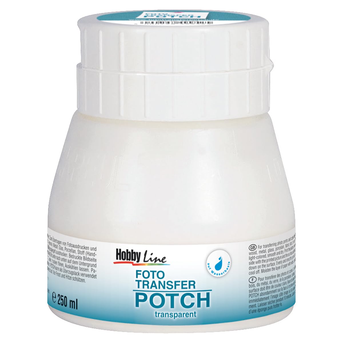 KREUL Hobby line photo transfer potch set, Plastic, 250 ml