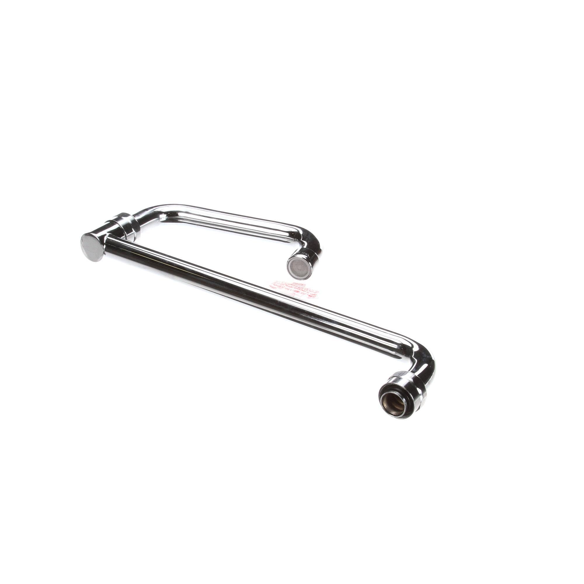 Krowne 21-426L 18" Low Lead Double Jointed Spout Replacement Kit with Adapter | Commercial Kitchen Bar Sink Accessory for Restaurant Catering Service | 18"L x 12"W x 2"H, Chrome-Plated Brass, NSF
