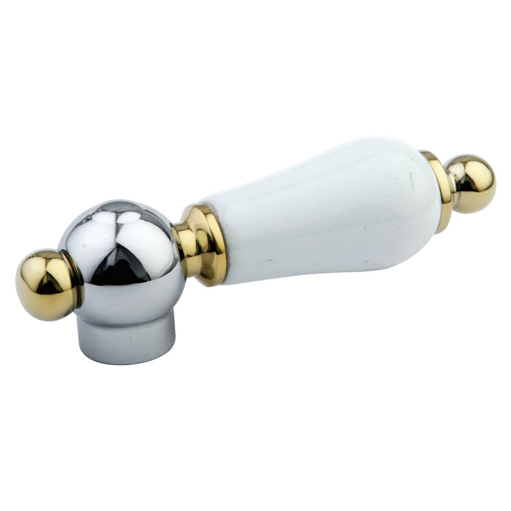 Kingston Brass KBH1604PL One Piece Handle Work For Cold and Hot Handle For KB1604PL, Chrome/Polished Brass