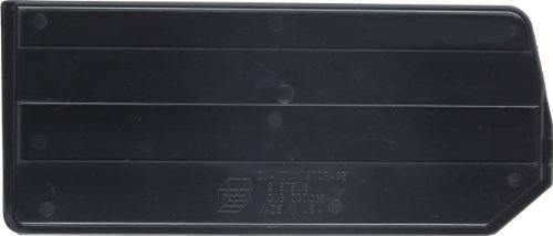 Quantum Storage Systems Quantum bin, Black, 6 Count