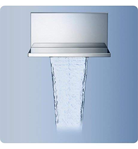 AXOR Tub Spout Trim 10" x 5" Luxury 9-inch Modern Tub Spout in chrome, 10942001