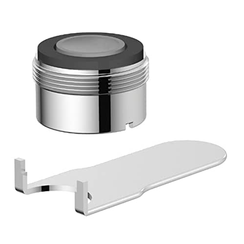 Danze DA613081NBS Standard Male Faucet Aerator Kit with Spray Flow Pattern, 0.5 Gpm, Satin Black