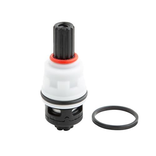 Pfister 9100310 1/4" Turn Hot Side Plastic Stem Bathroom Faucet Ceramic Disc Cartridge Replacement Part, Multicolor