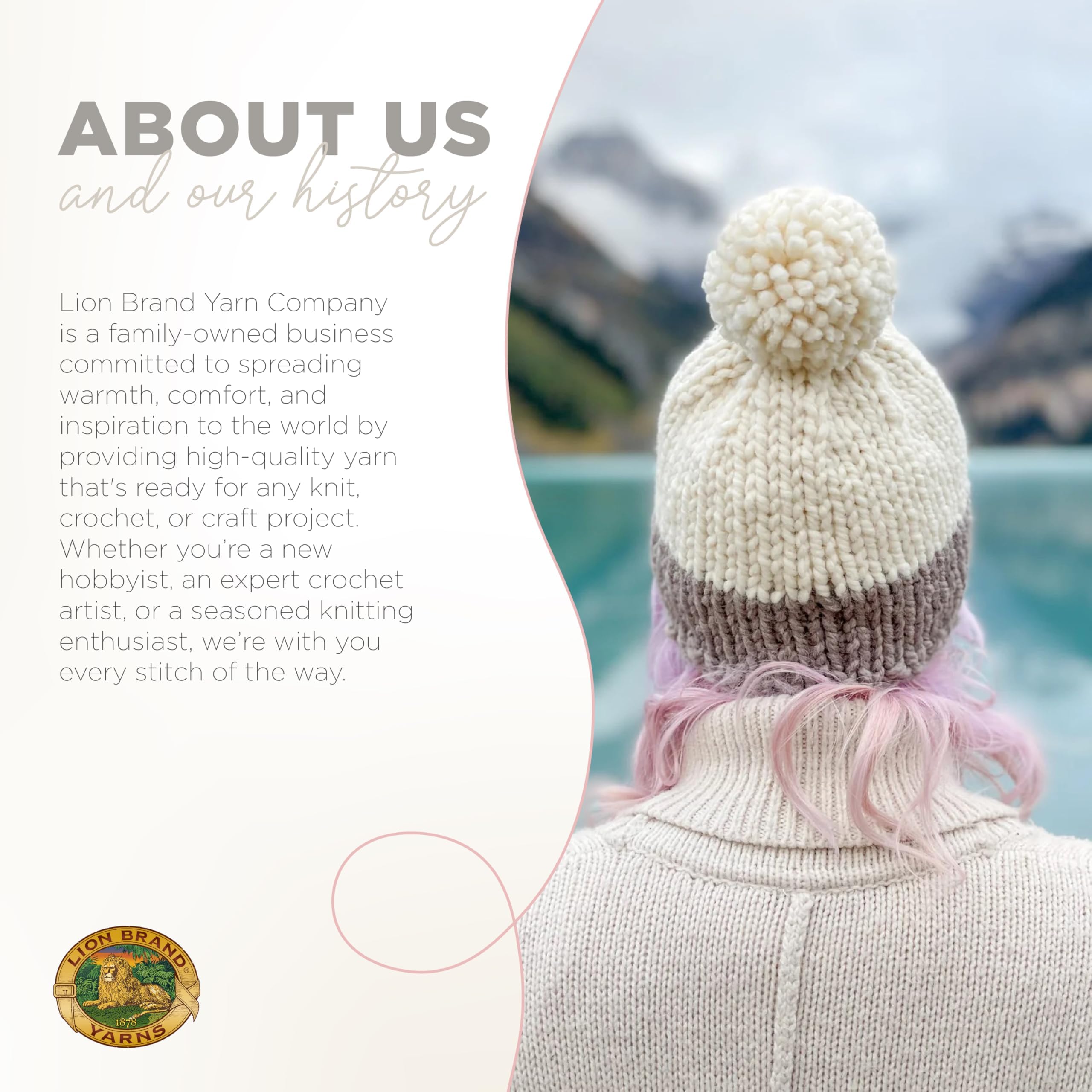 Lion Brand Wool-Ease Thick & Quick Yarn (123) Oatmeal