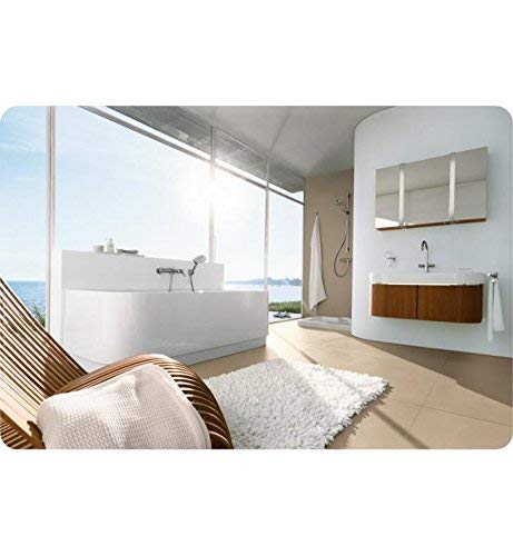 AXOR Hook Luxury 1-inch Modern Towel Holder in Chrome, 41537000