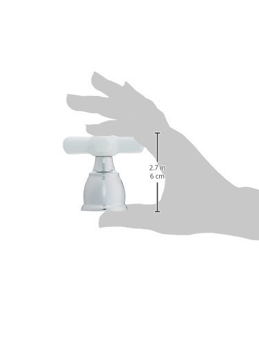 Peerless RP41678 Single Metal Cross Handle Kit with Button and Screw, Chrome