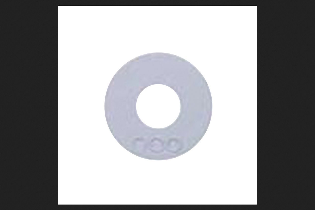 Danco Flat Faucet Washer 15/32" Od. Rubber Trade Size 000" Flat Polybag