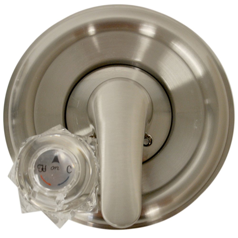 Danco 10004 Trim Kit, for Use with Delta Tub and Shower Faucets, Plastic, Brushed Nickel