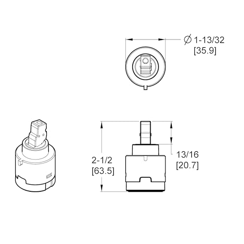 Pfister 9740350 Cartridge Sub Assembly