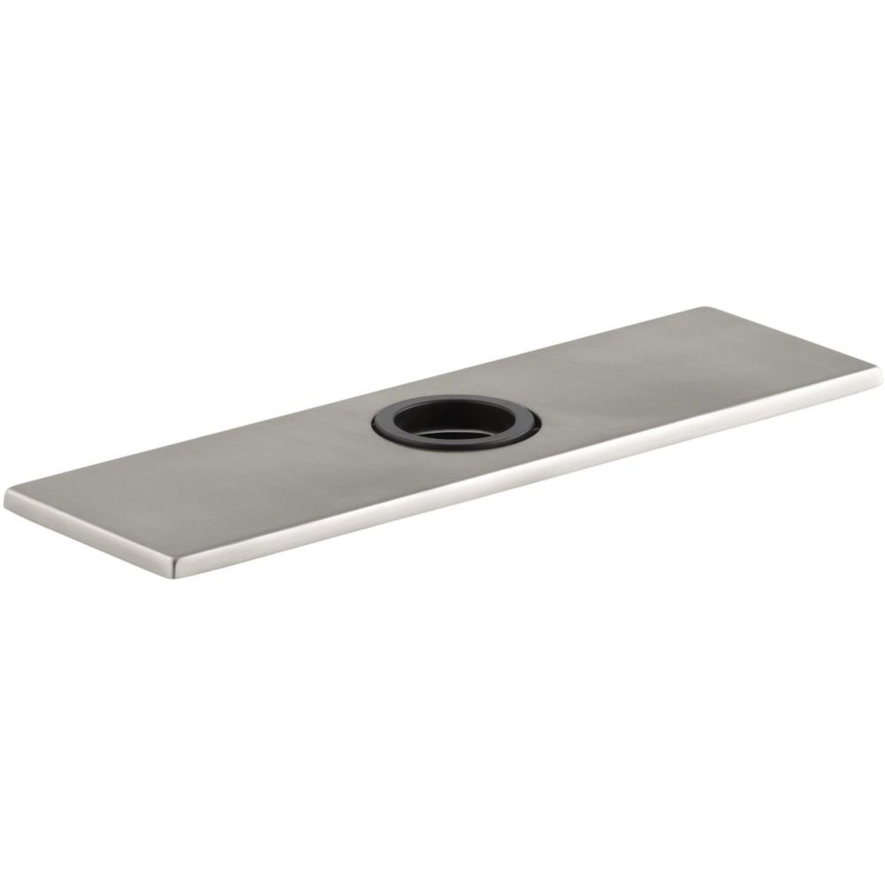 KOHLER Optional 8" Escutcheon Square Plate for Insight(TM) Faucet, Polished Chrome