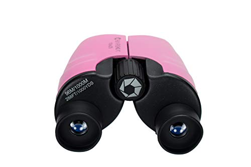 BARSKA 10x25 Pink Porro Binoculars