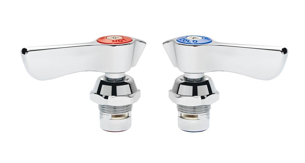 Krowne 21-310L 1/4 Silver Series Turn Ceramic Cartridge Valve Repair Kit | Commercial Kitchen Swing Spout Faucet Accessory for Restaurant Cafeteria Catering Service | 5.5"L x 3"W x 2"H, Metallic, NSF