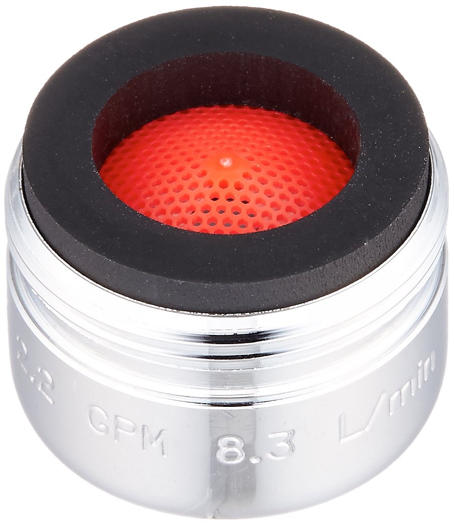 2.2 GPM 13/16 MALE AERATOR, Polished Chrome, 0.03 x 3.00 x 2.00