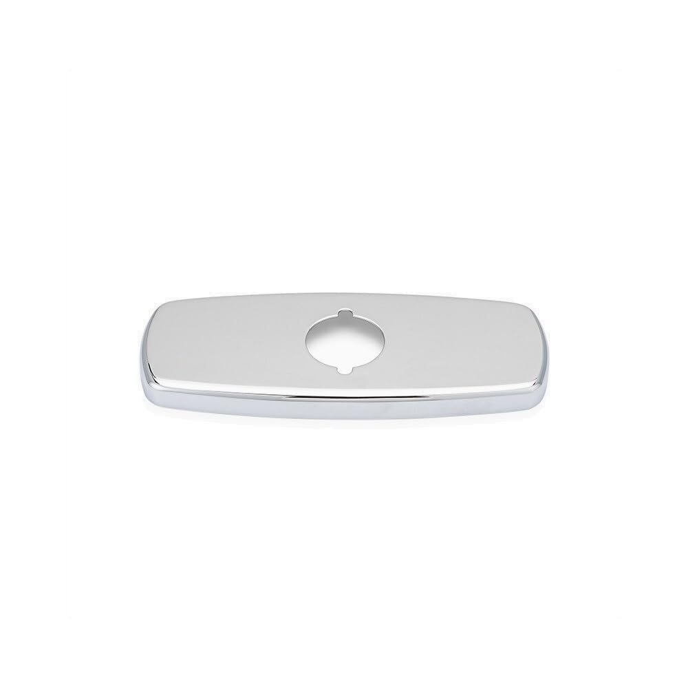 Sloan ETF-312-A 4" Centerset Trim Plate with Single Hole - For use with Sloan Faucets, Polished Chrome Finish, Original OEM Replacement Parts, 3365468