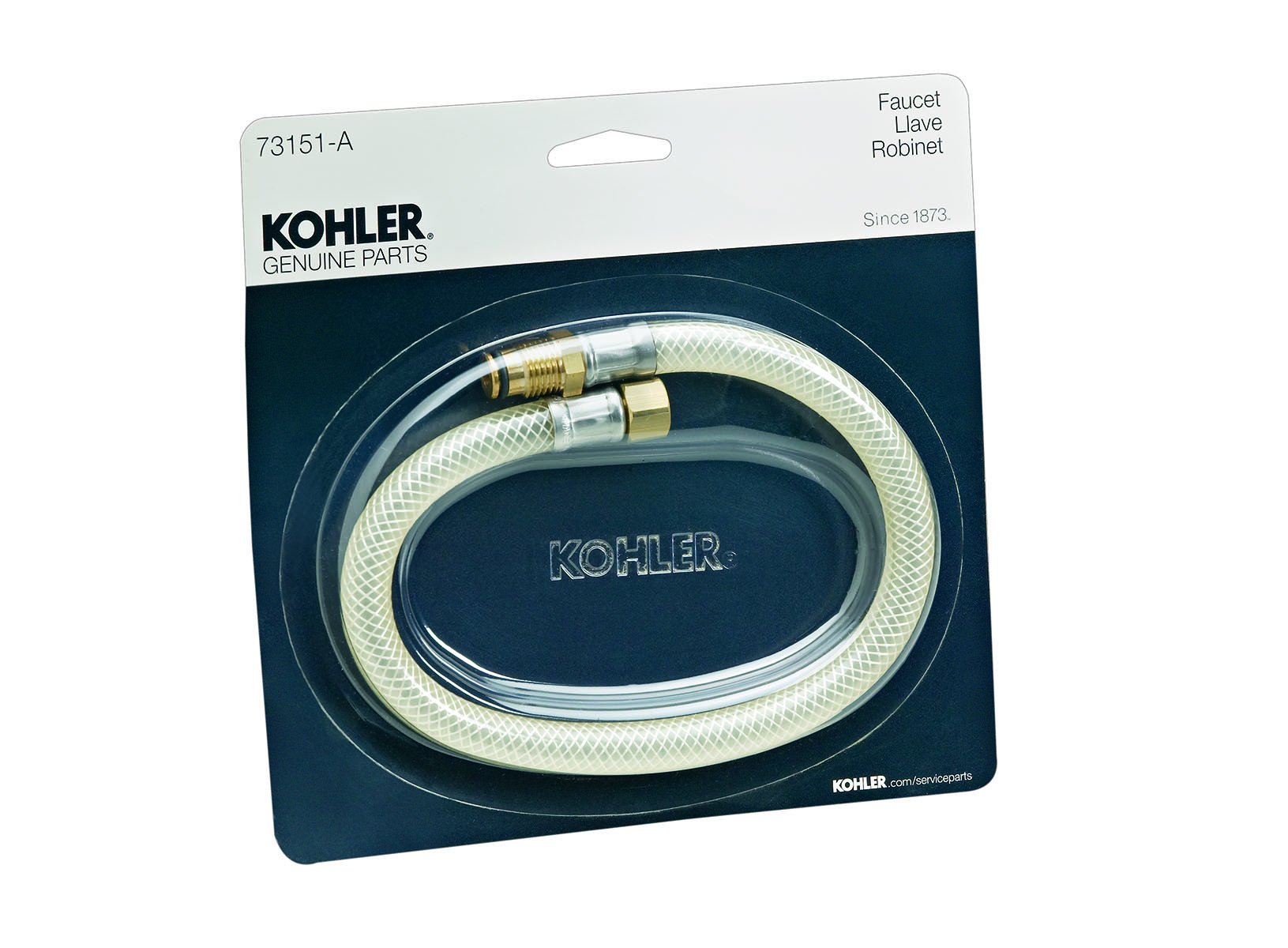 KOHLER GENUINE PART GP73151-A HOSE (16.5" LONG) , Gray