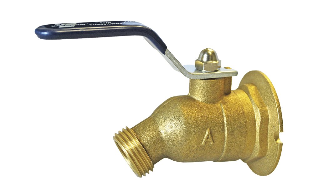 American Valve M74QT 3/4" Sillcock, 3/4 Inch, Brass