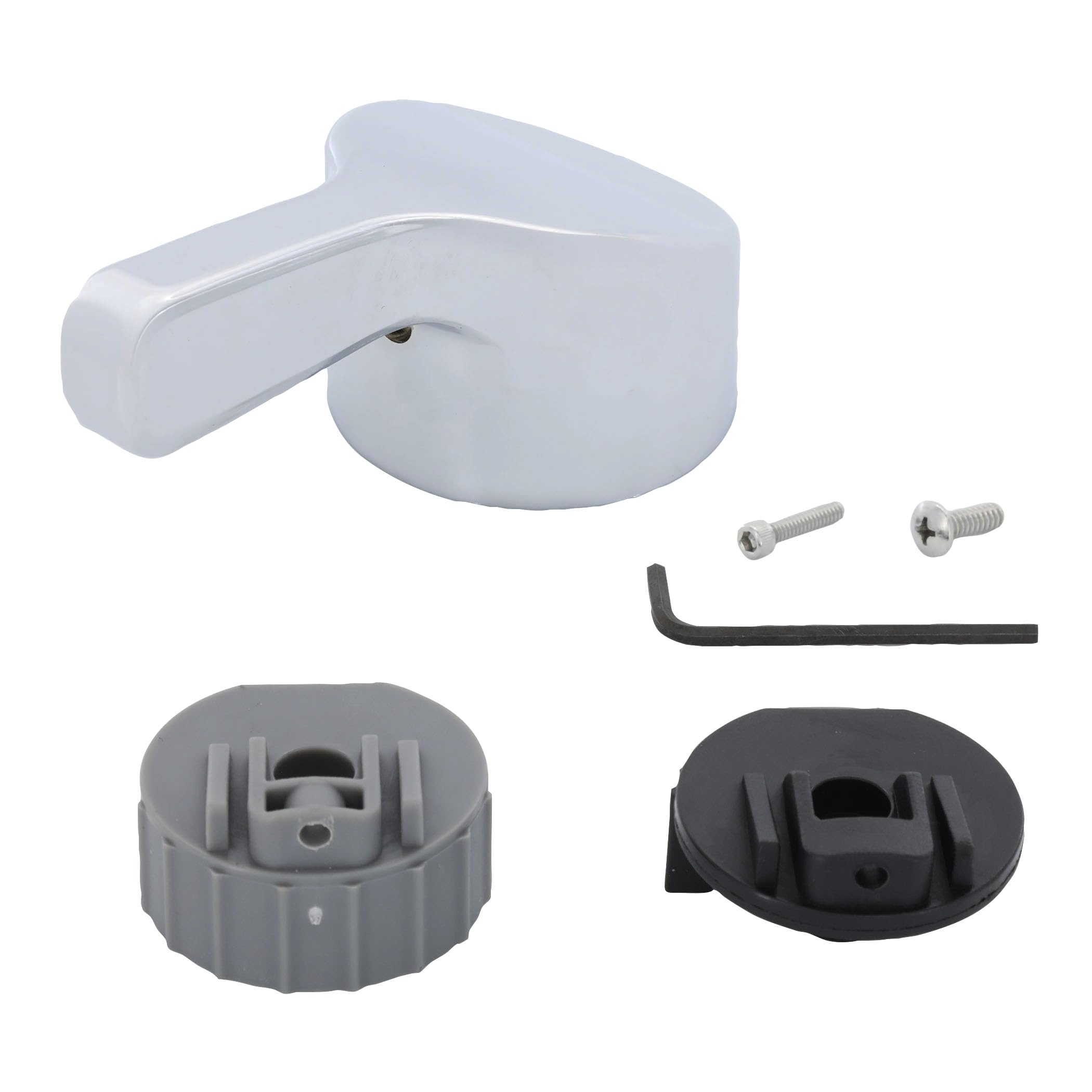 Danco (80004 Single Replacement Handle for Moen, Metal, 1-Pack, 2" H x 2" W x 4.25" L, Chrome