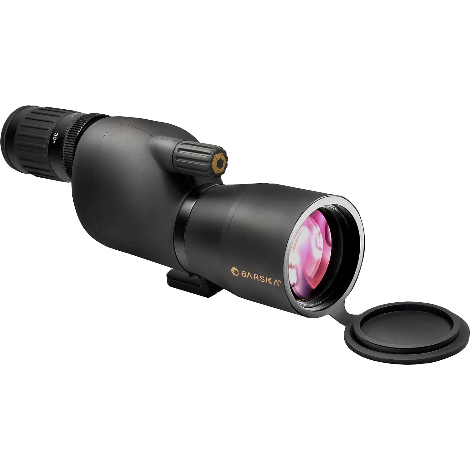 BARSKA Naturescape 12-36x50 Straight Spotting Scope with Tripod And Premium Hard Case