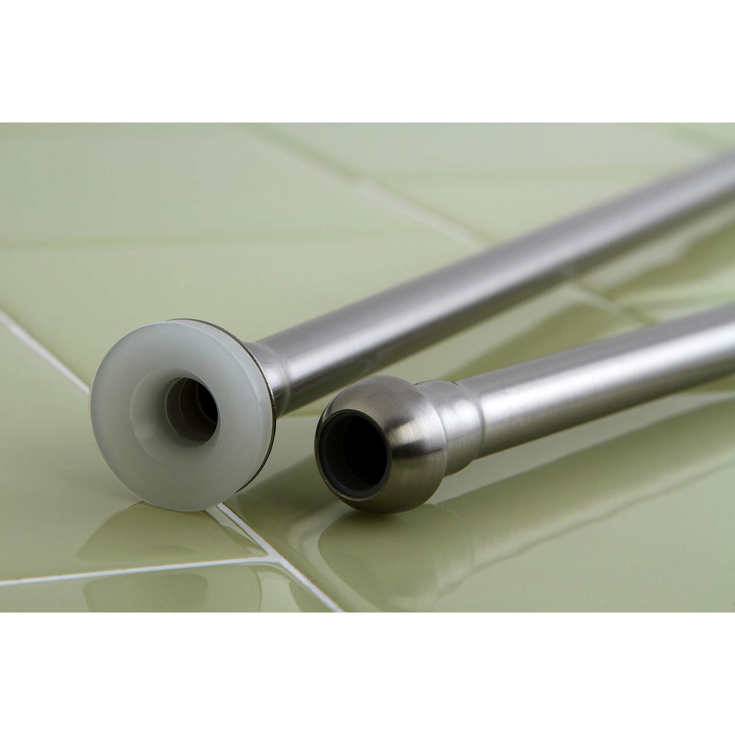 Kingston Brass CB38301 Complement 3/8-Inch Diameter Bullnose Lavatory Supply, 30-Inch, Polished Chrome