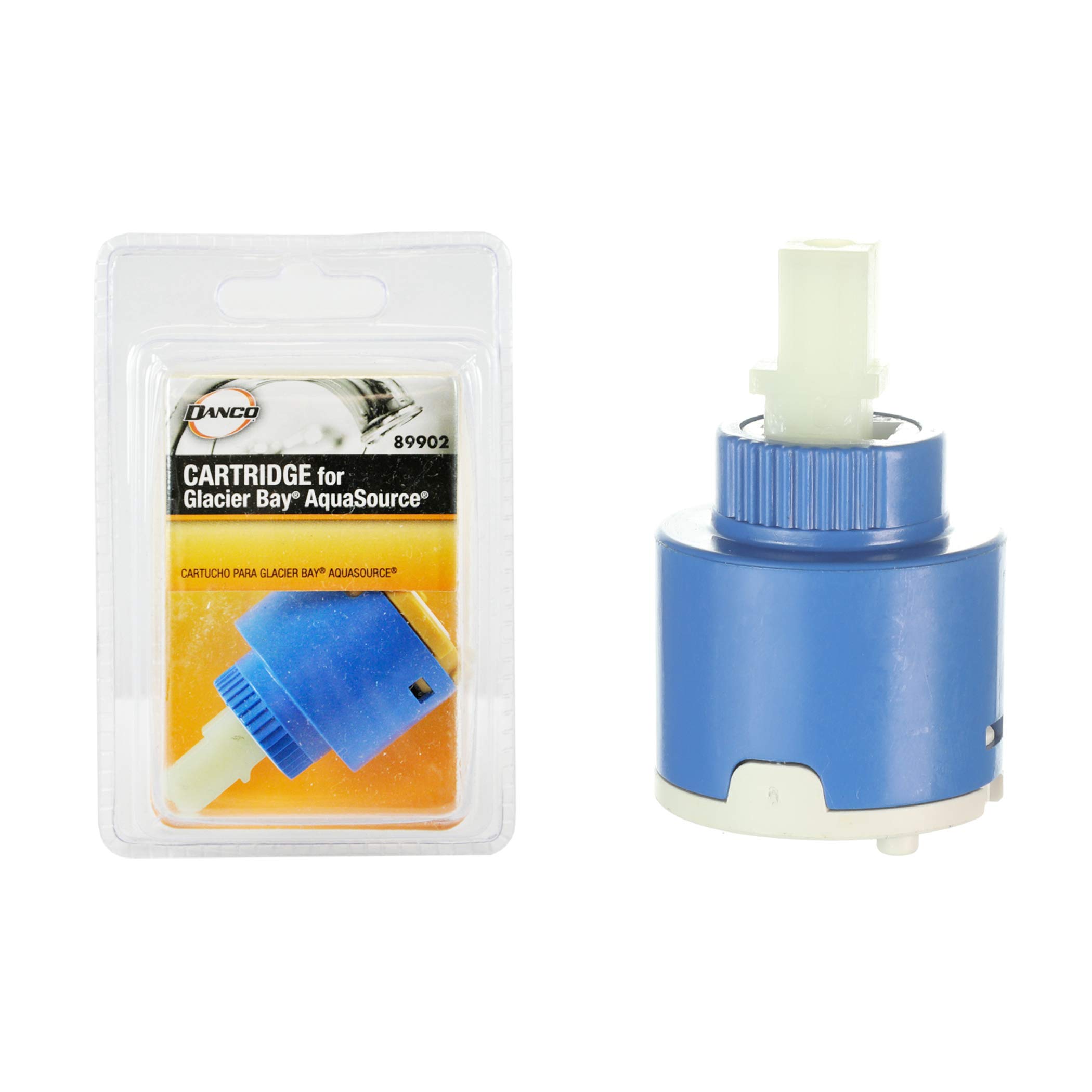 DANCO GB-1 Ceramic Catridge for Aquasource and Glacier Bay Single-Handle Faucets, Ceramic, Blue, 1-Pack (89902)