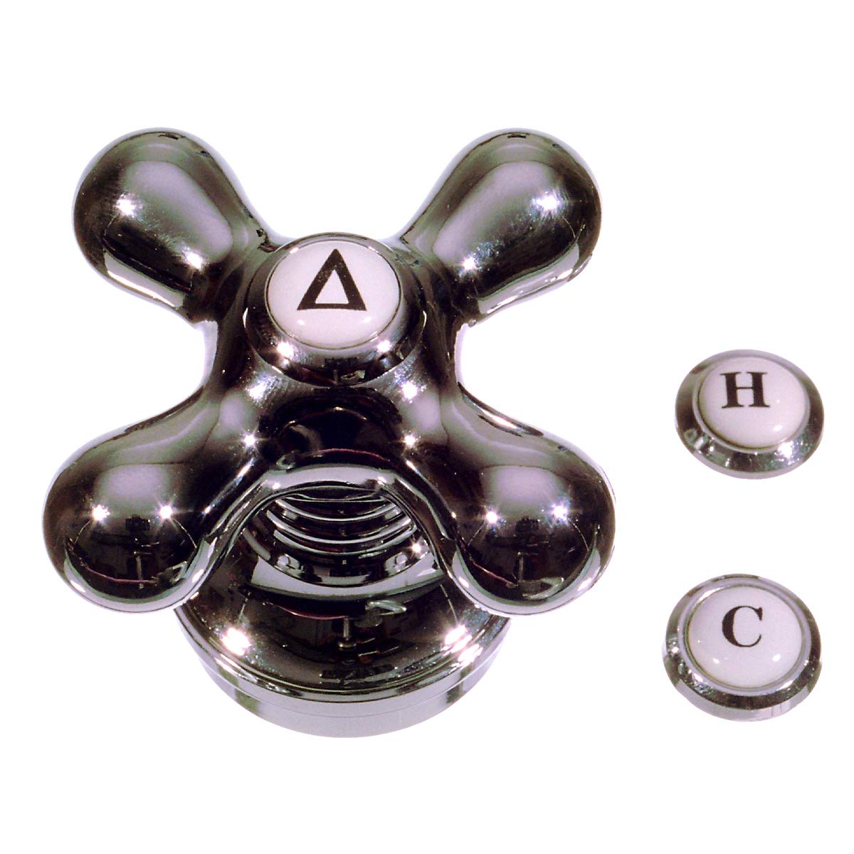DANCO Cross-Arm Faucet Handle | Sink & Bathtub Handle | Single Handle | Chrome (46006)