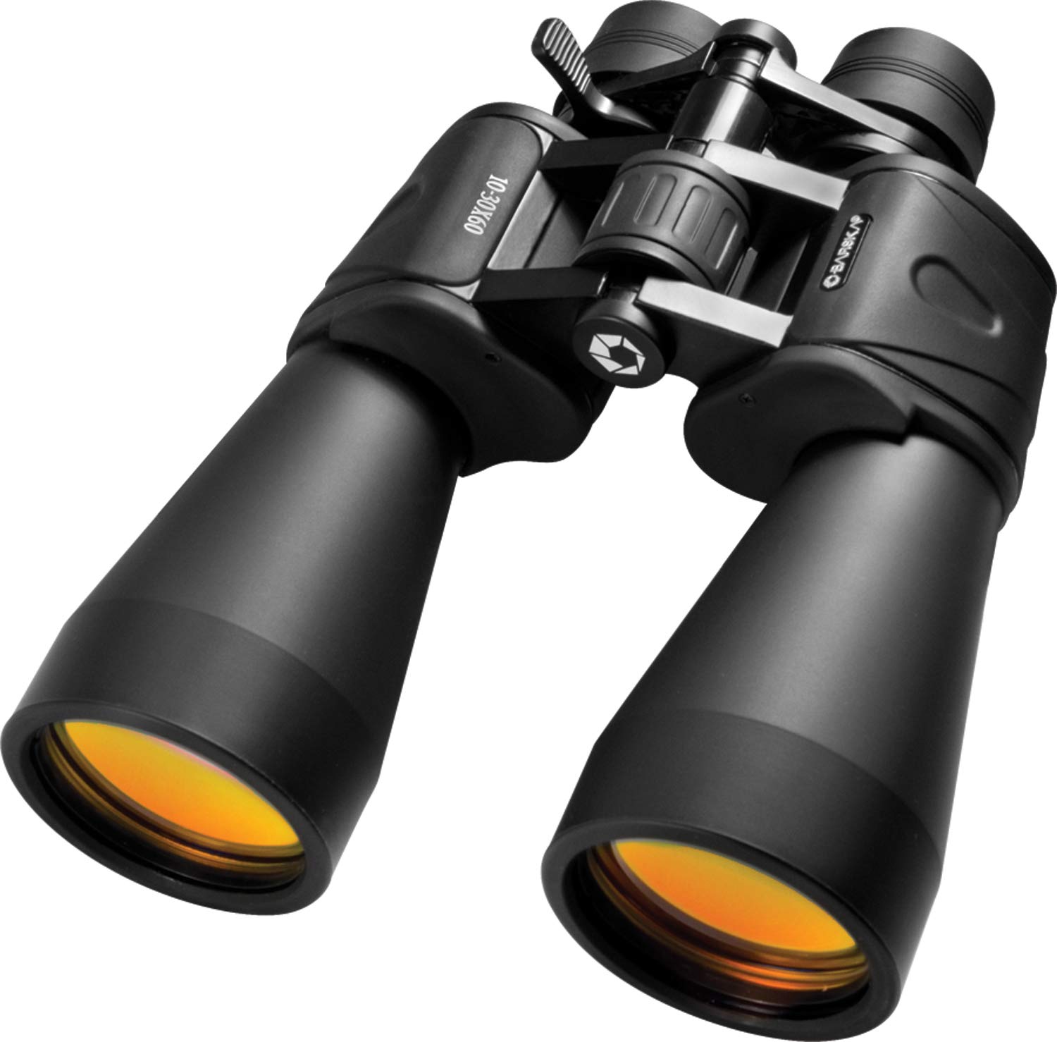 BARSKA 10-30x60 Gladiator Binocular with Ruby Lens , Black