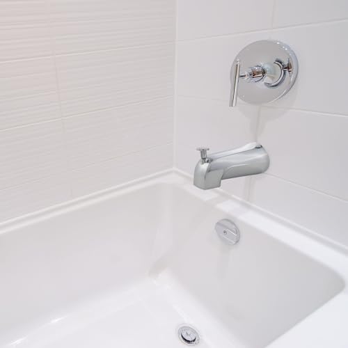 DANCO (88703) Tub Spout with Diverter, Chrome Finish, Metal, 1-Pack