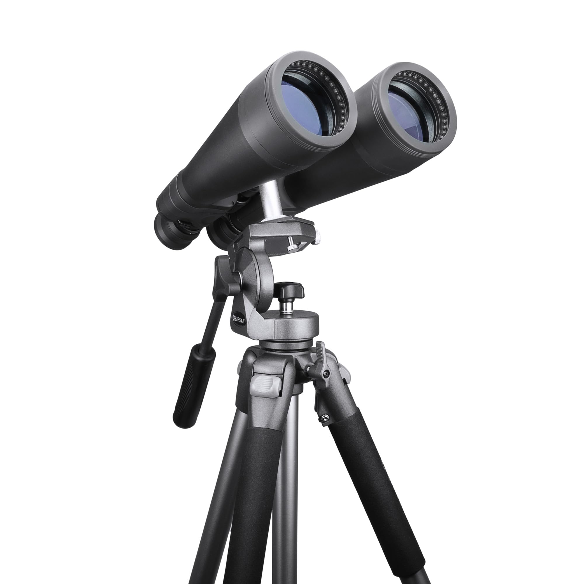 BARSKA X-Trail 30x80 Binocular w/ Braced-in Tripod Adapter, Black