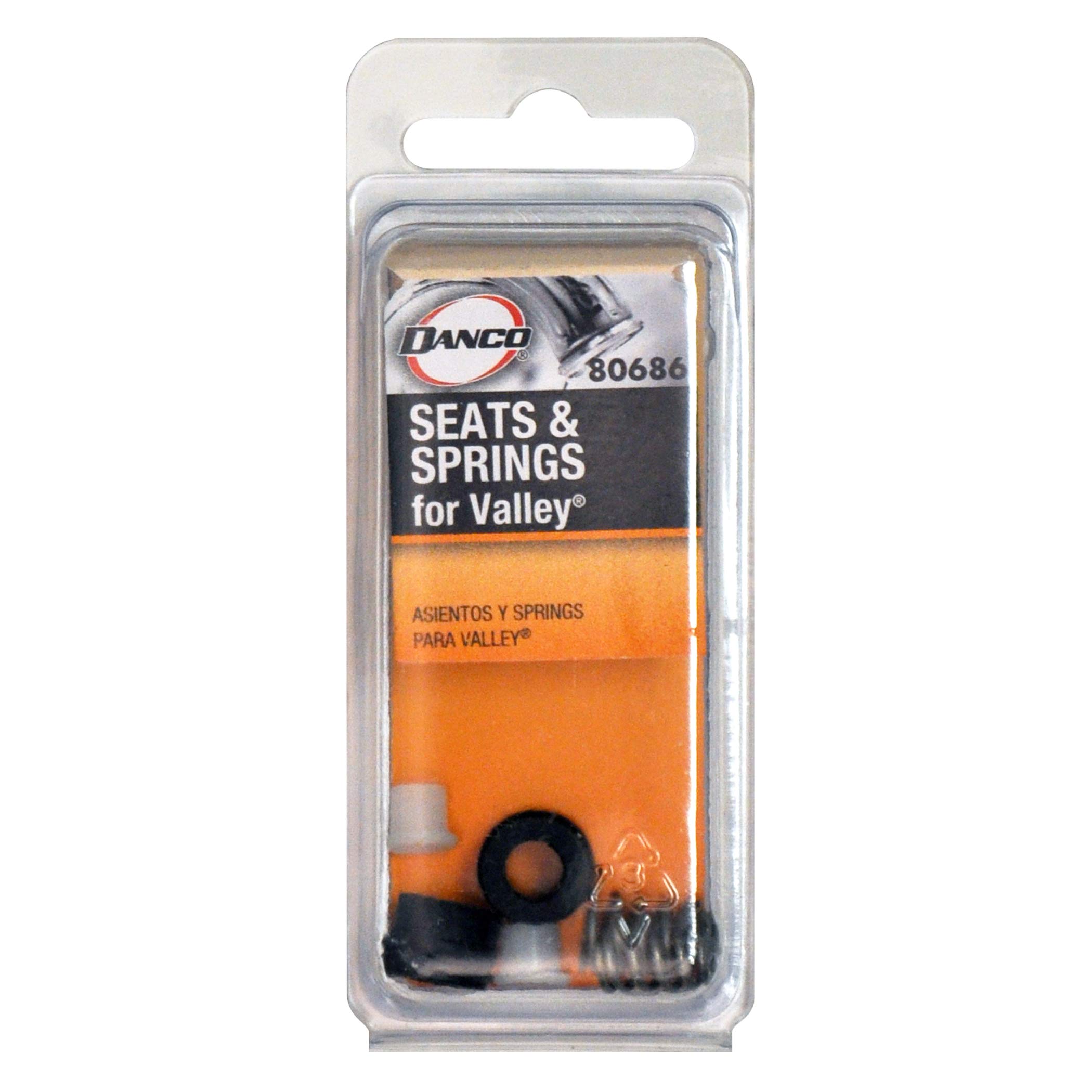 Danco 80686 Valley Seat and Springs, 2-Pack, Black