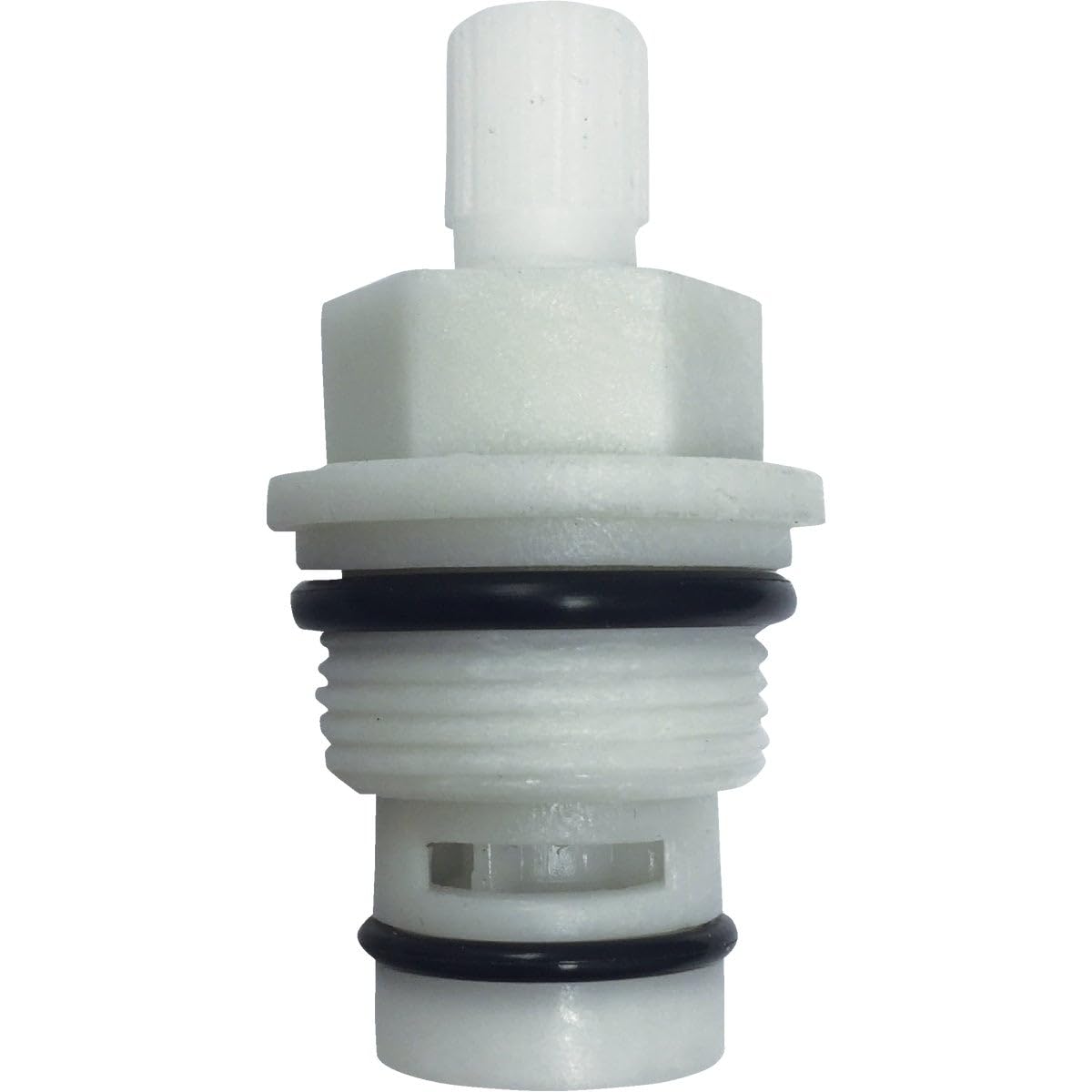 UNITED STATES HDW P138C Plastic Mobile Home Washer Less Faucet Stem, White