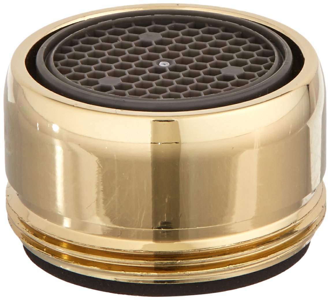Delta Faucet RP18508PB Aerator for 2.2 GPM, Polished Brass