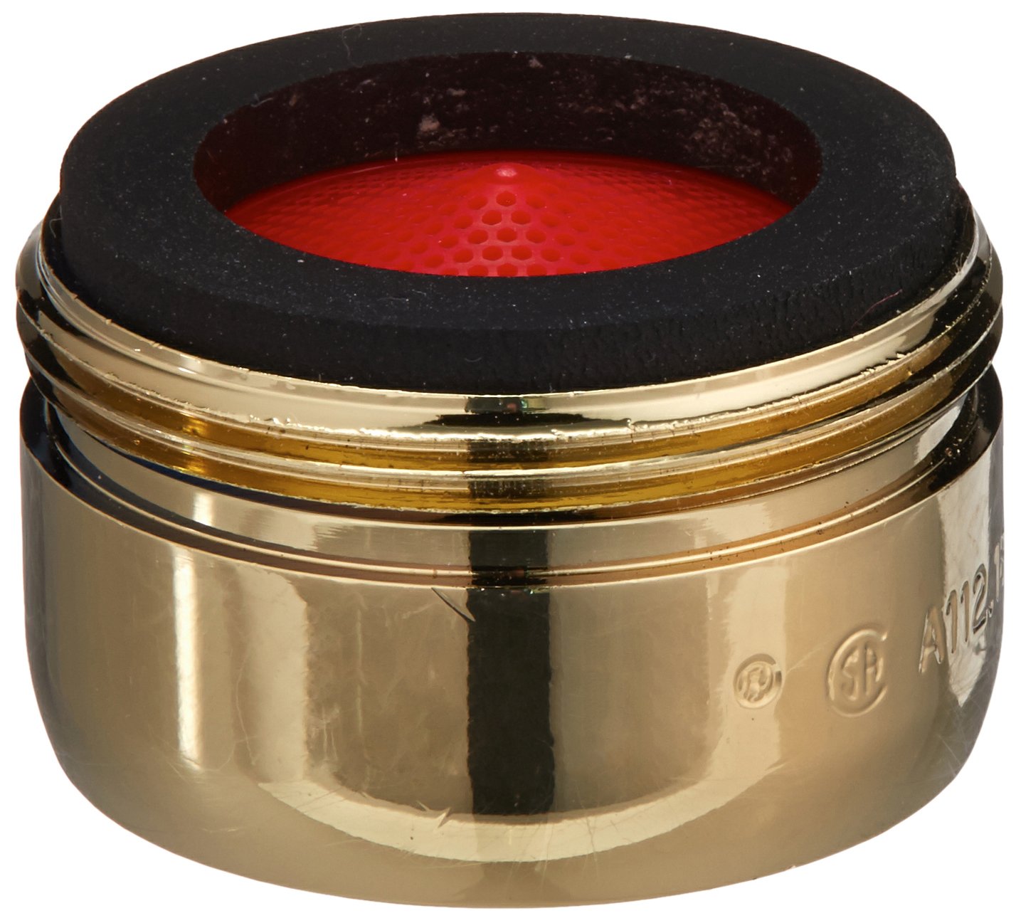 Delta Faucet RP18508PB Aerator for 2.2 GPM, Polished Brass