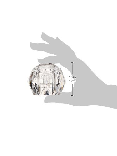 Delta Faucet H61 Knob Handles for 2-Handle Roman Tub Faucets, Clear (sold in pairs)
