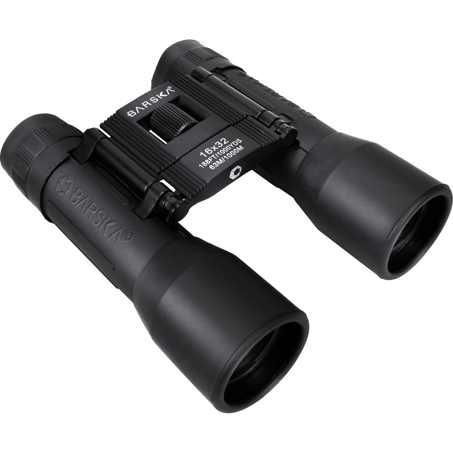 BARSKA Lucid 16x32 Compact Binocular (Black)