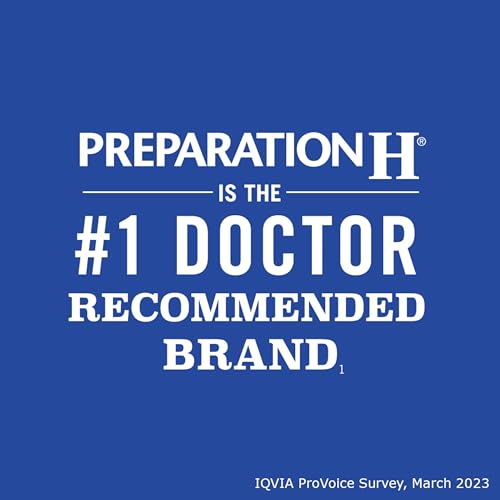 Preparation H Hemorrhoid Symptom Treatment Cream (0.9 Ounce Tube), Maximum Strength Multi-Symptom Pain Relief with Aloe