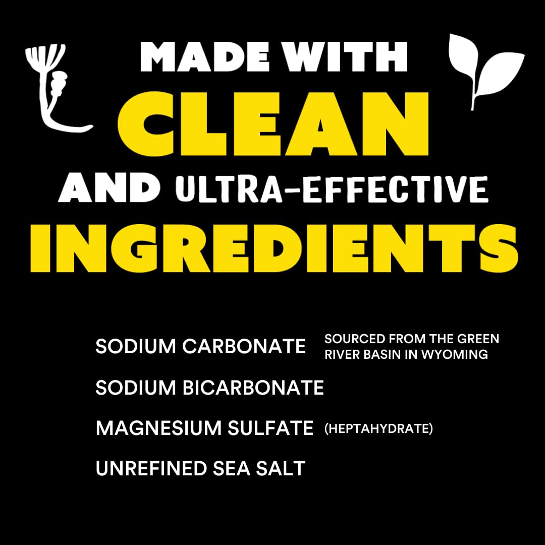 Molly's Suds Original Laundry Detergent Powder | Clean Laundry Detergent Powder for Sensitive Skin | Simple, Effective Ingredients, Stain Fighting | 120 Loads (Unscented)